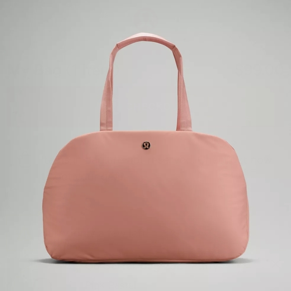 lululemon athletica | Bags | Nwt Lululemon Pastel Pink Go Getter Bag ...